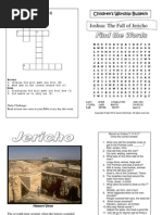 Joshua - Achan's Sin Bulletin For Kids | PDF | Joshua | Weekly Torah ...