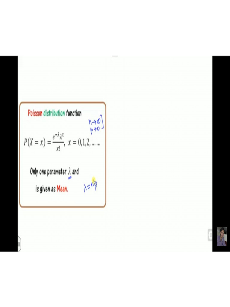 Poission Dist. | PDF