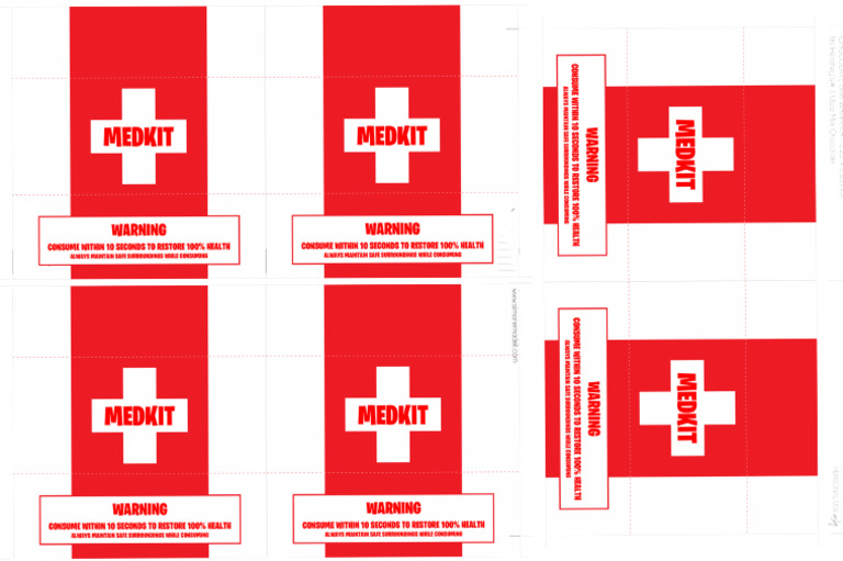 Fortnite 18 - Candy Bar Wrapper - Medkit | PDF