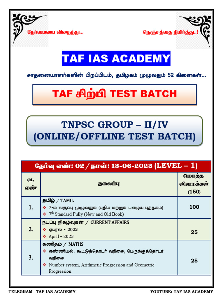 Taf Ias Academy | PDF