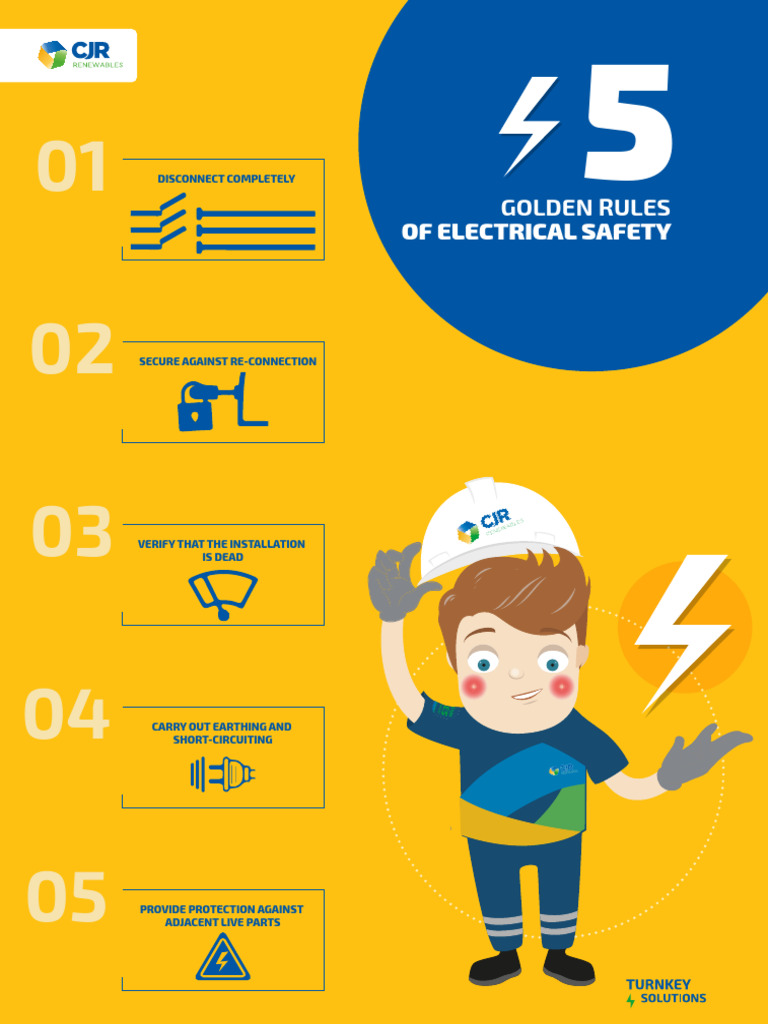 5 Golden Electrical Safety Rules | PDF