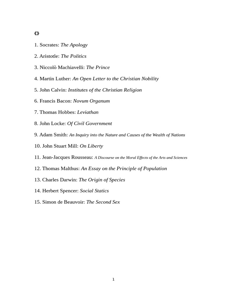 Key Philosophical Texts and Genesis | PDF | Reason | Tyrant