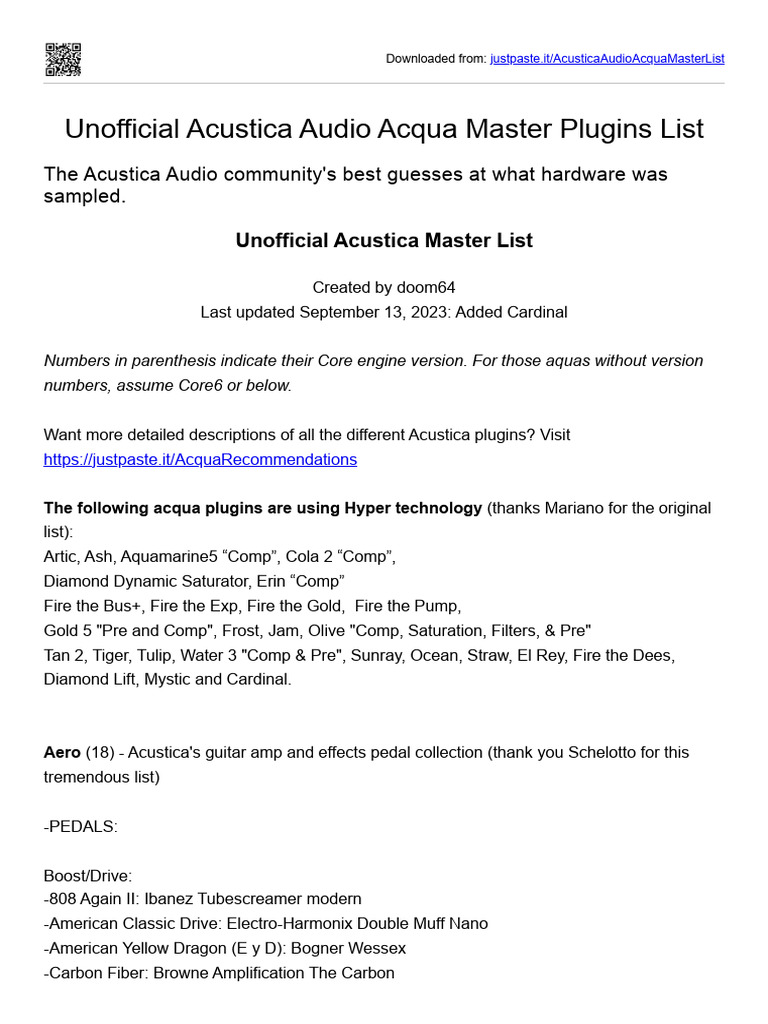 Acustica Ref | PDF | Equalization (Audio) | Diode