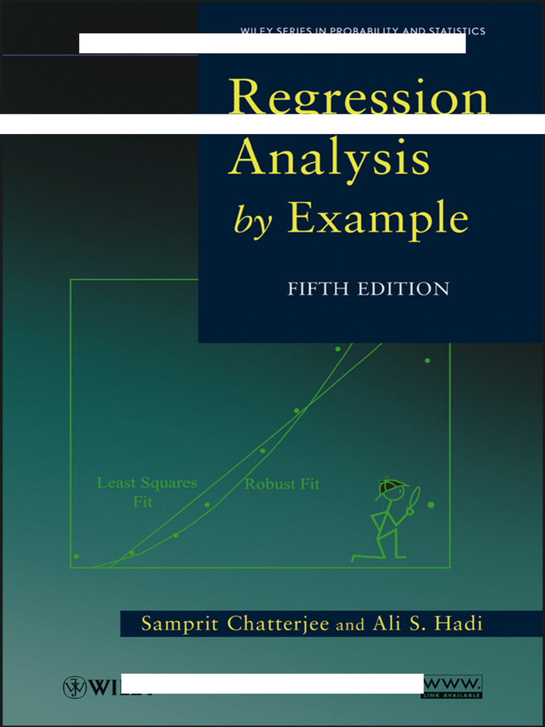 Regression Analysis by Example (5th Edition) Chatterjee | PDF | Linear Regression | Teaching ...