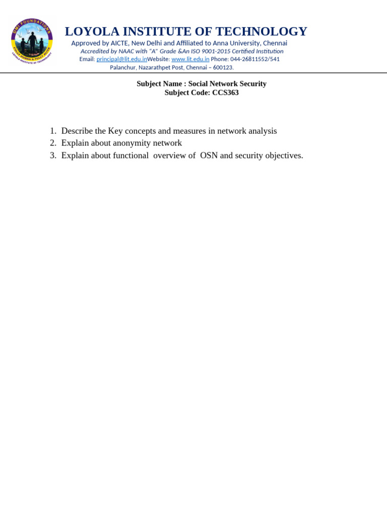 S Ns Assignment 1 | PDF