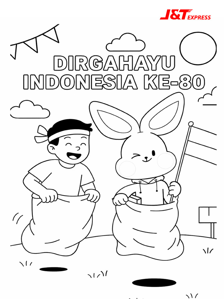 Template JNT Mewarnai 3 | PDF