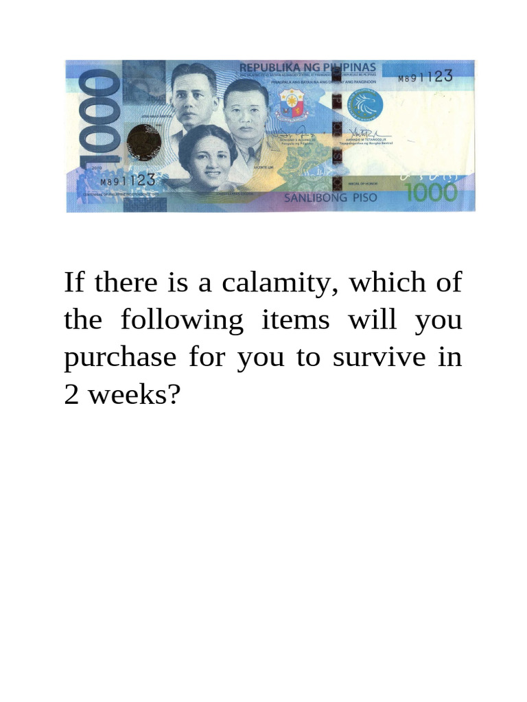 If There Is A Calamity | PDF