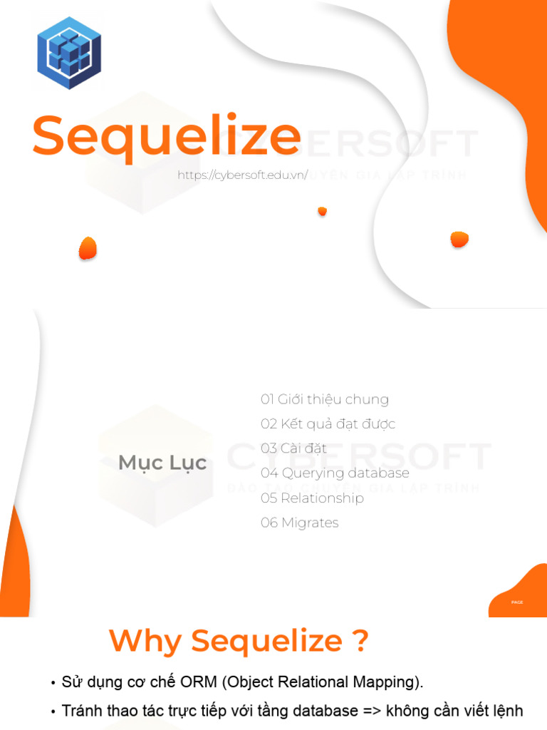 Buoi7 8 Sequelize | PDF