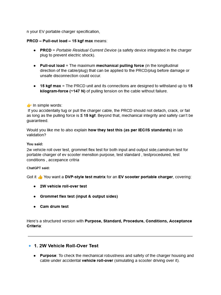 EV Charger Testing Standards Explained | PDF | Electrical Connector ...