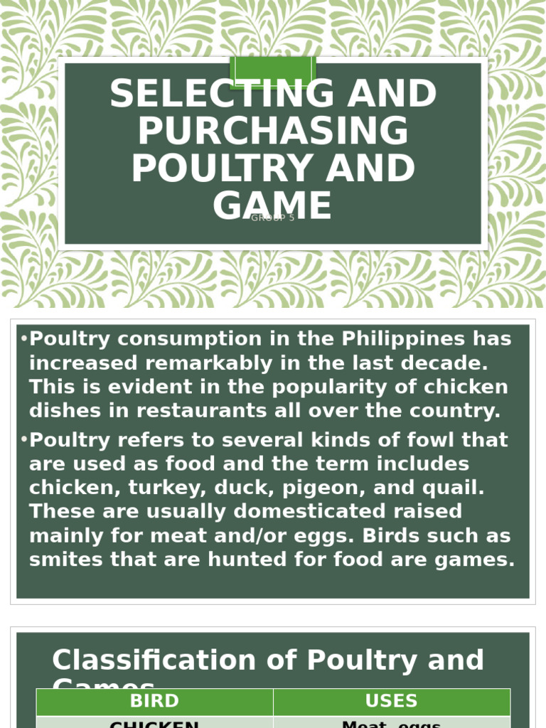 Poultry 23456 | PDF