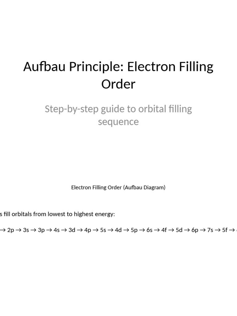 Aufbau Diagram Science9 | PDF
