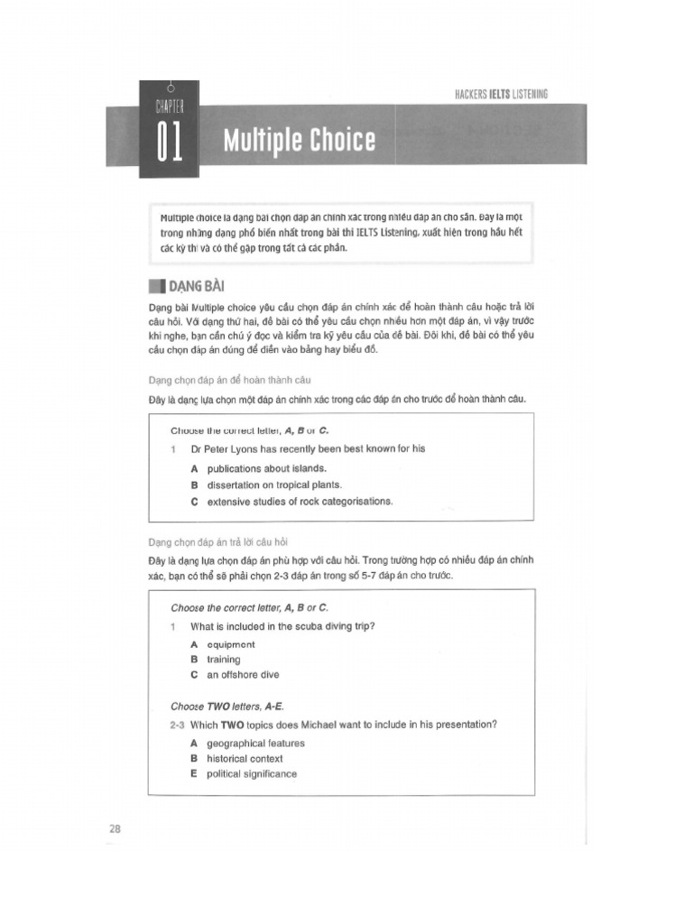 Unit 1 - Multiple Choice | PDF