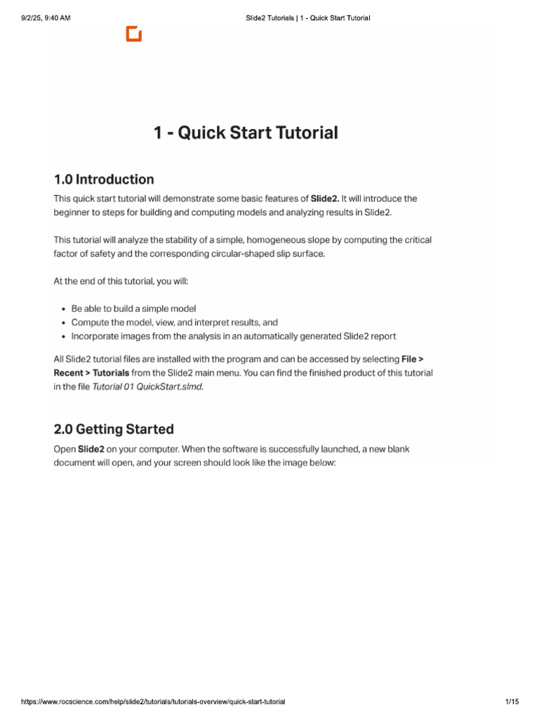 Rockscience Slide2 | PDF