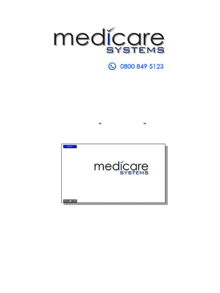 Medicare HTM 6500 Operation Maintenance Manual 220728 | PDF | Computer ...