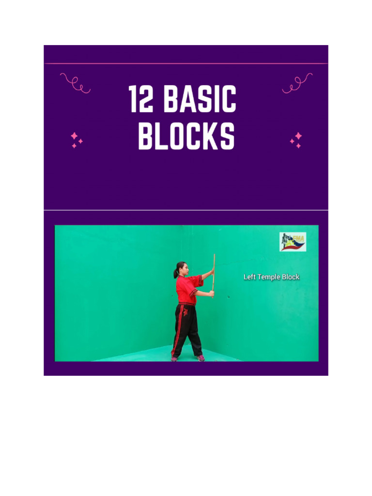 Arnis 12 Basic Blocks | PDF