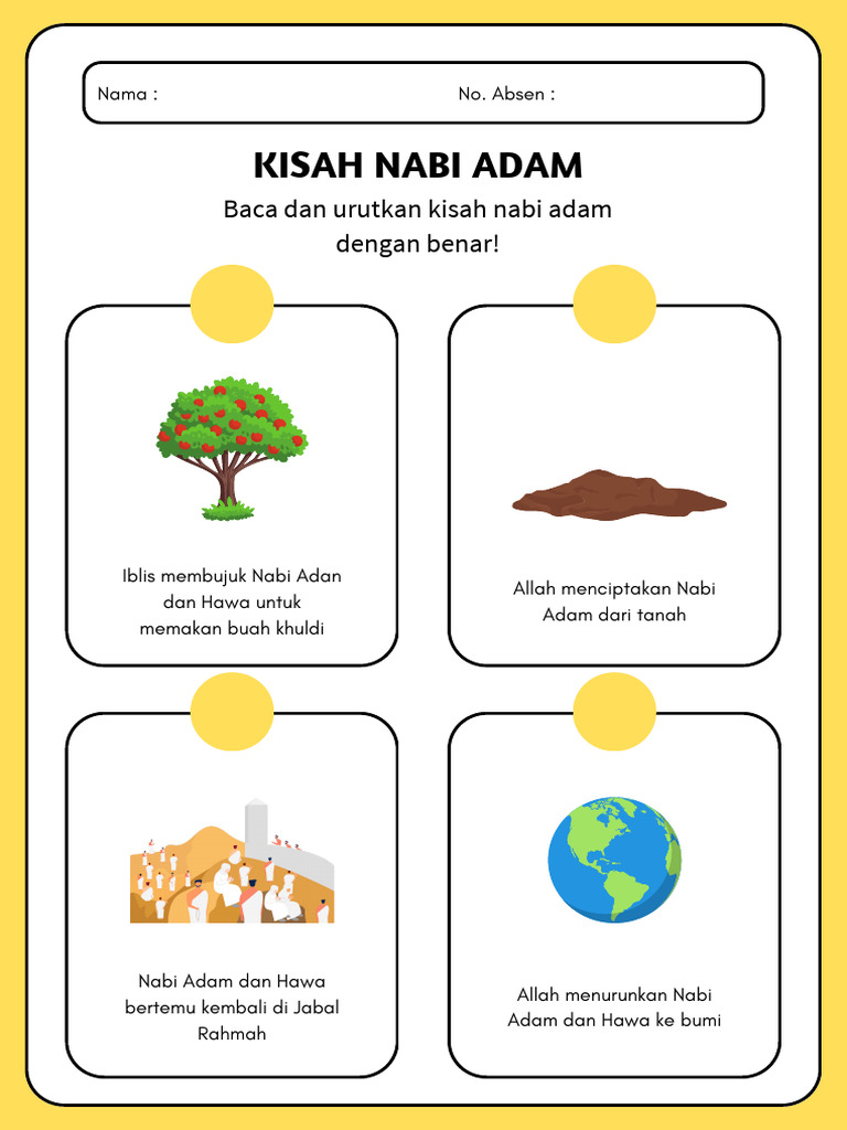 Kisah Nabi Adam dan Hawa | PDF