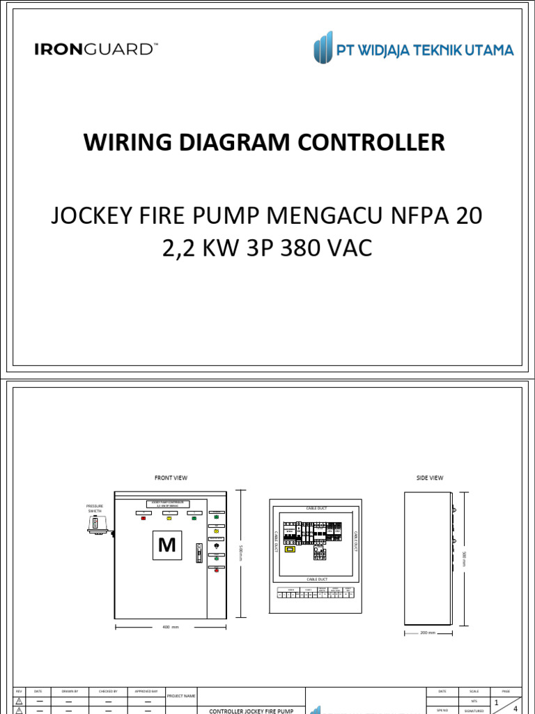 Jockey Fire Pump 2,2 Kw 3p Mengacu Nfpa 20 | PDF | Building Engineering