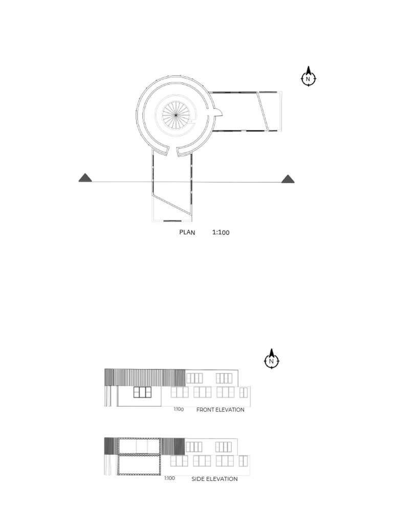 Plan, Section and Elevation | PDF