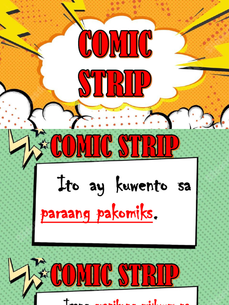 Pagbuo NG Comic | PDF