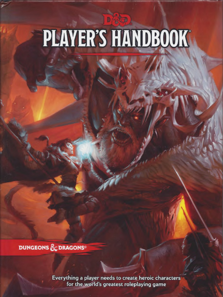 DnD 5e Players Handbook (BnW OCR)-Fixed Pages | PDF