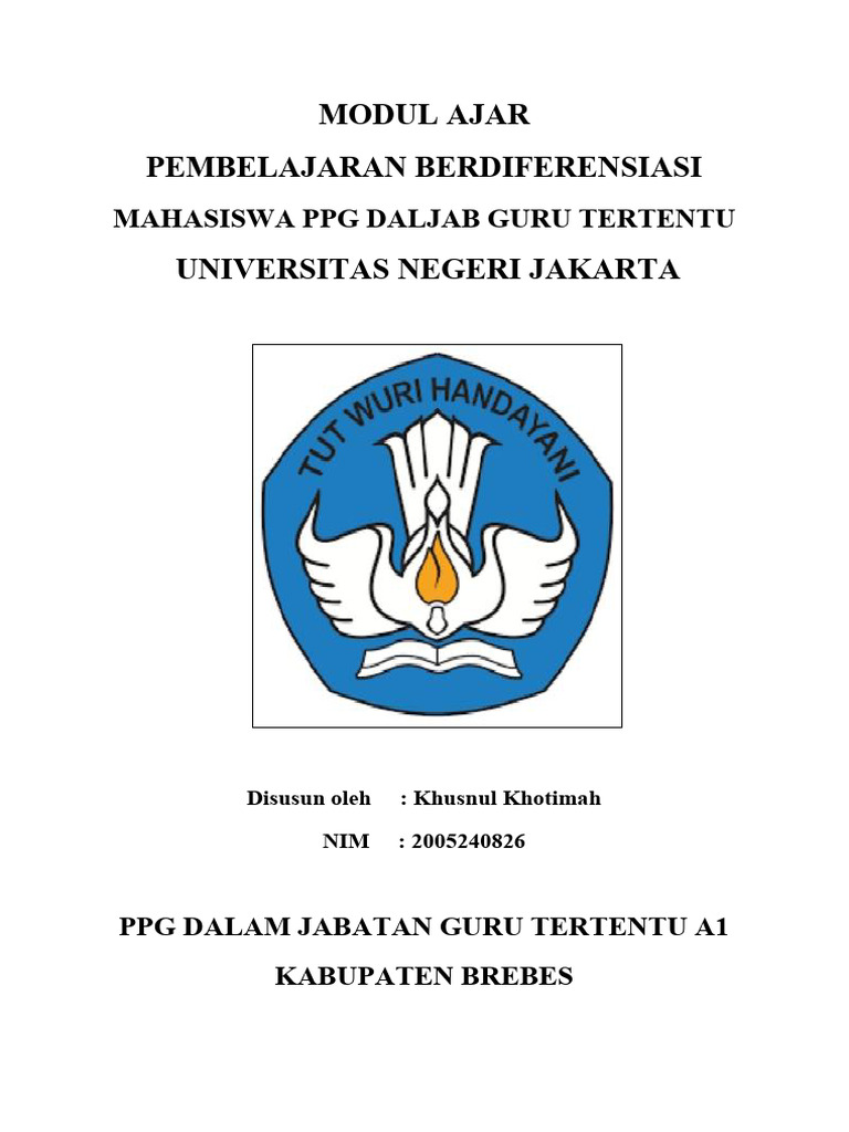 Modul Ajar Ukin PPG Daljab | PDF