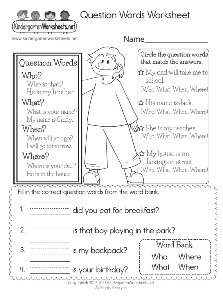 English Worksheet | PDF