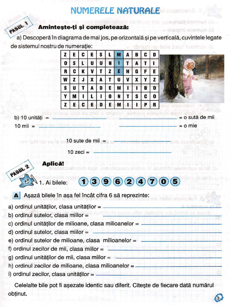 Caiet De Vacanta Clasa A IV a matematica PDF