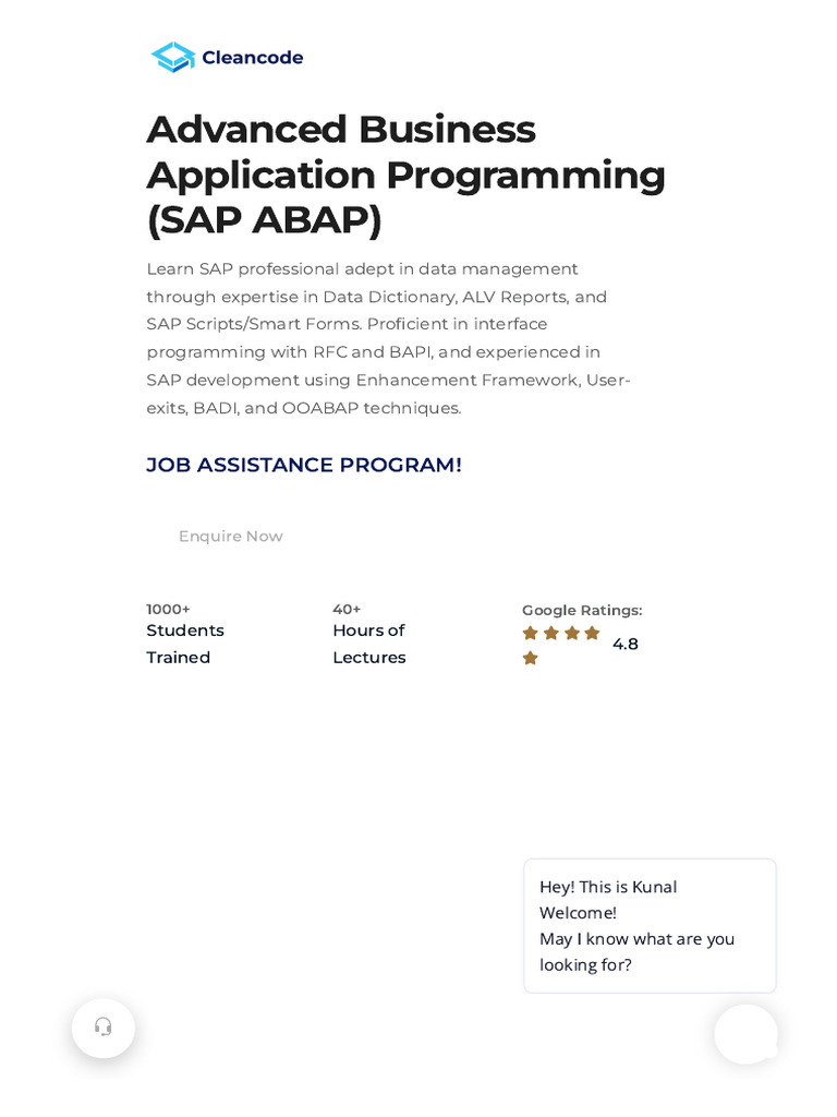 CleanCode SAP ABAP | PDF | Database Index | Computing