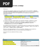 Zapisnik o Povratu | PDF