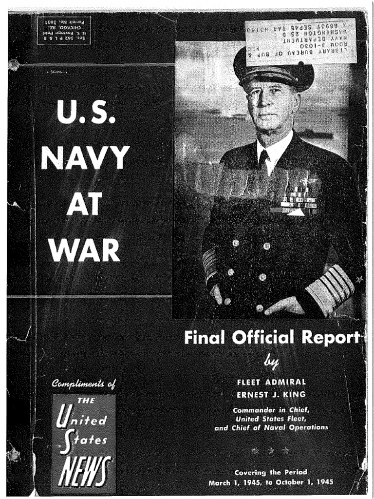 Us Navy at War Final Report | PDF