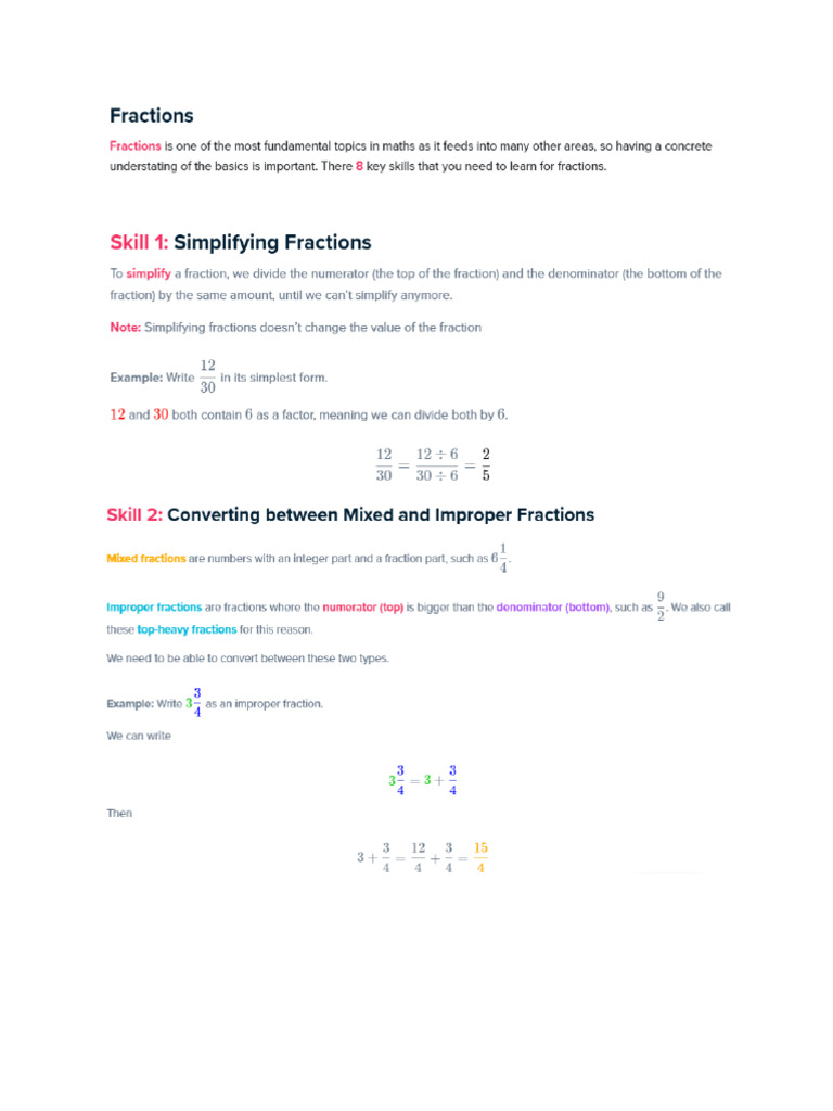Fraction | PDF