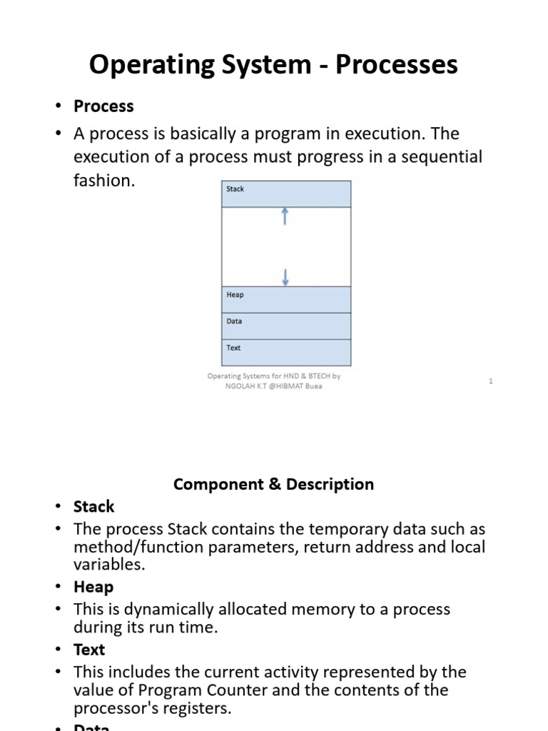 Operating System - Processes - Lecture3 - 4 | PDF | Scheduling ...