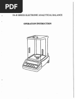 Sartorius Scale Calibration Guide | PDF | Weighing Scale | Calibration
