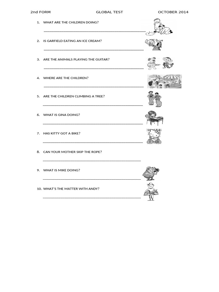 Global Test Questions | PDF