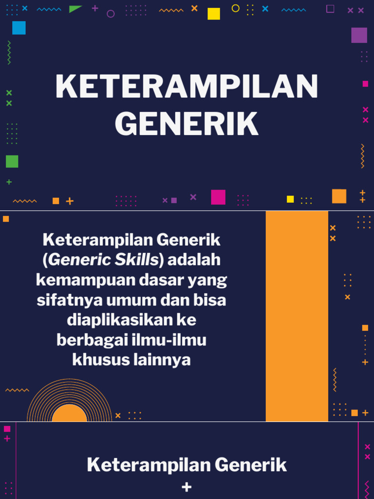 Keterampilan Generik dan Kolaborasi | PDF
