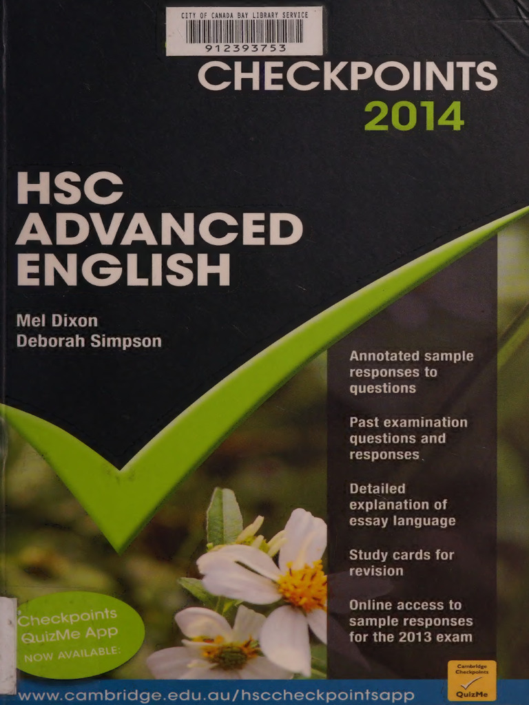 HSC Advanced English Study Guide | PDF | Argument | Evidence