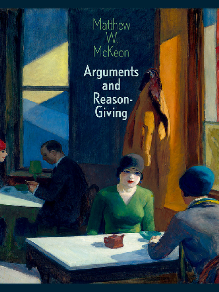 Understanding Reason-Giving in Arguments | PDF | Argument | Inference