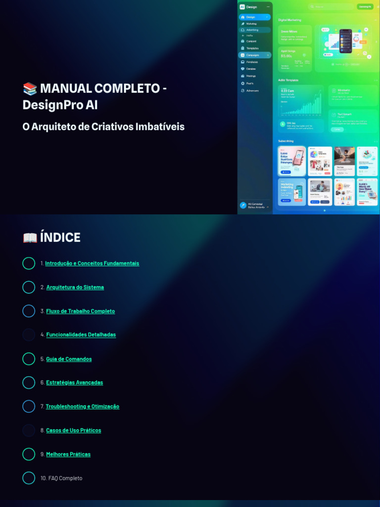 Manual do DesignPro AI: Criativos Eficazes | PDF | Aplicativo para ...