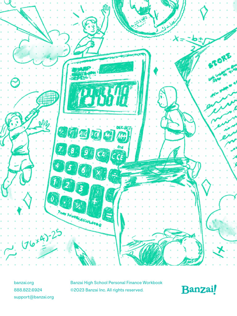 Banzai High School Finance Answer Key | PDF | Cost Of Living | Credit Card
