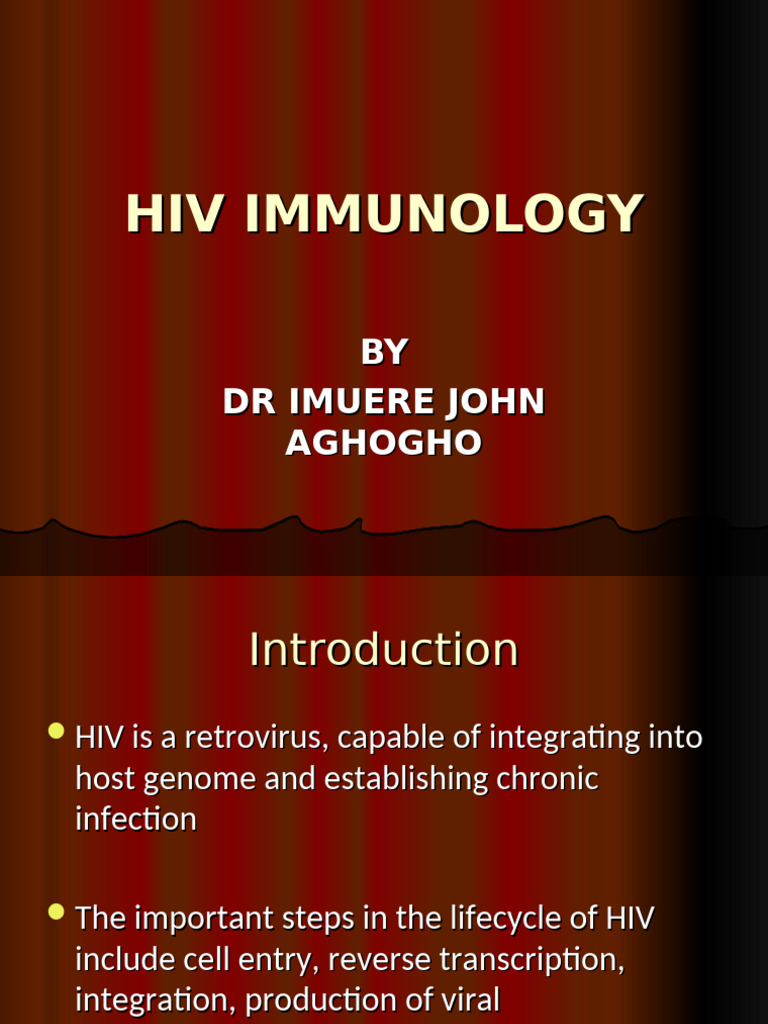 Hiv Immunolog Dufuhs | PDF | Hiv | Immune System