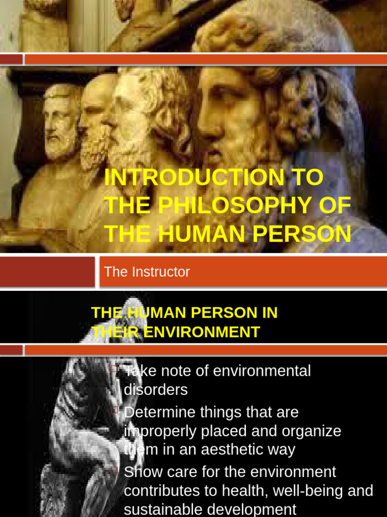 Human Person and Environment | PDF | Nature | Love