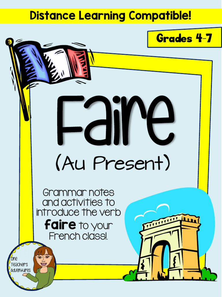 Teaching the Verb Faire in French | PDF | Linguistics