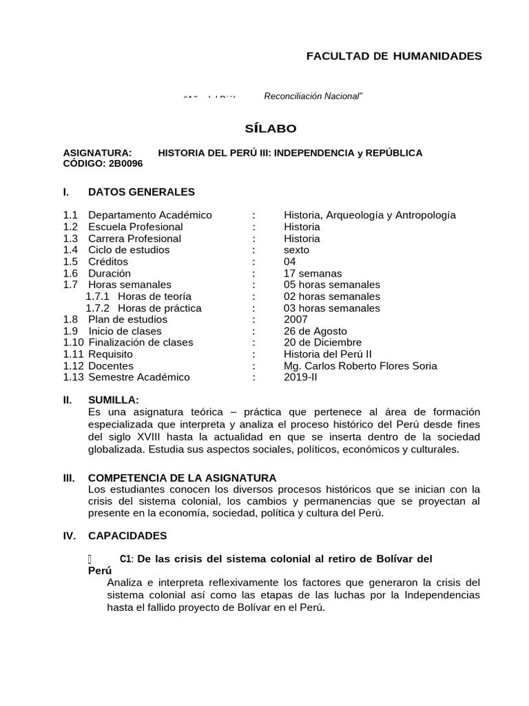 hist_pe HISTROIA CONTEPORANEA VILLAREAL | PDF | Perú | Lima