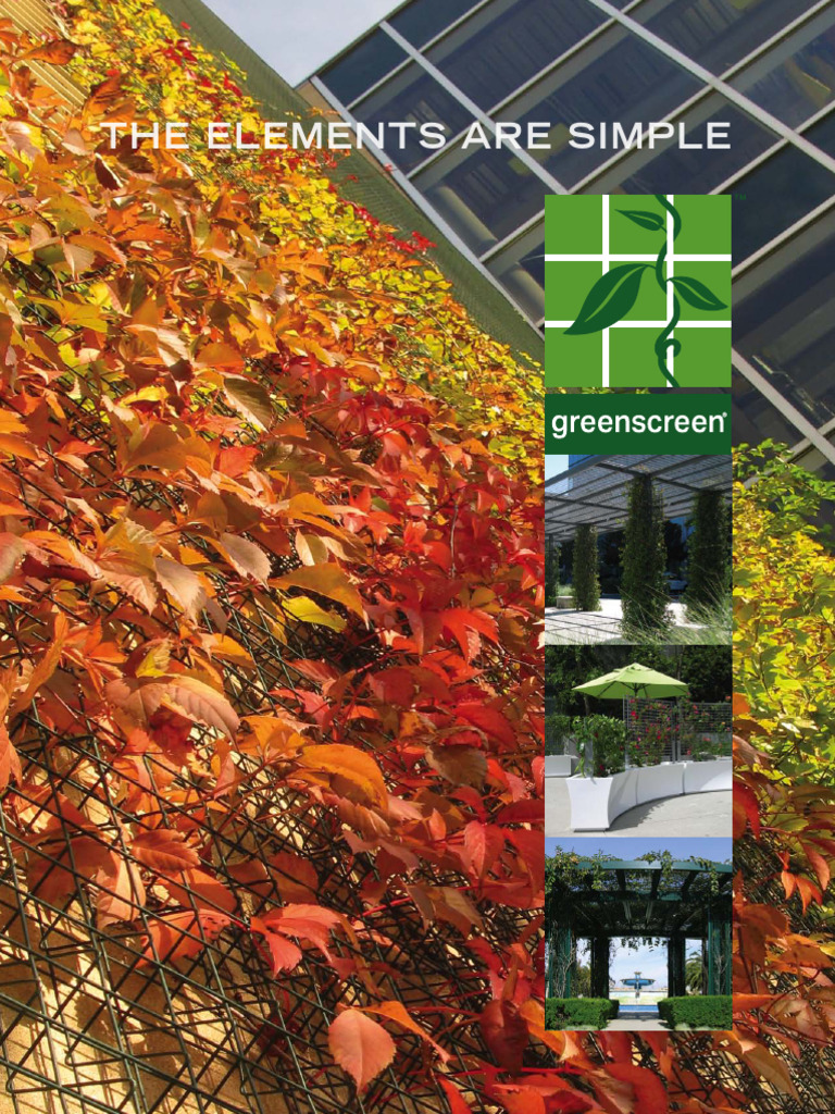 Greenscreen® Trellis System Overview | PDF | Wall | Column