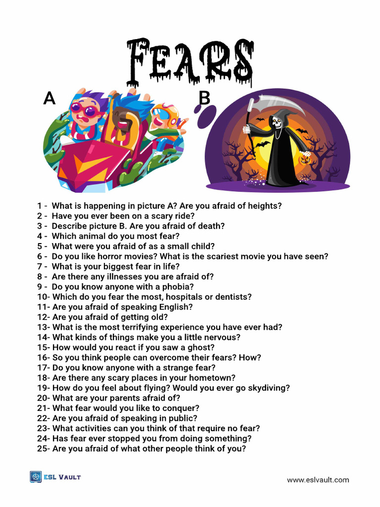 Exploring Common Fears and Phobias | PDF