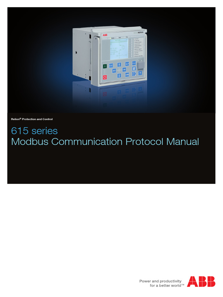 615 Series Modbus Communication Protocol Manual - G | PDF | Computing | Network Architecture
