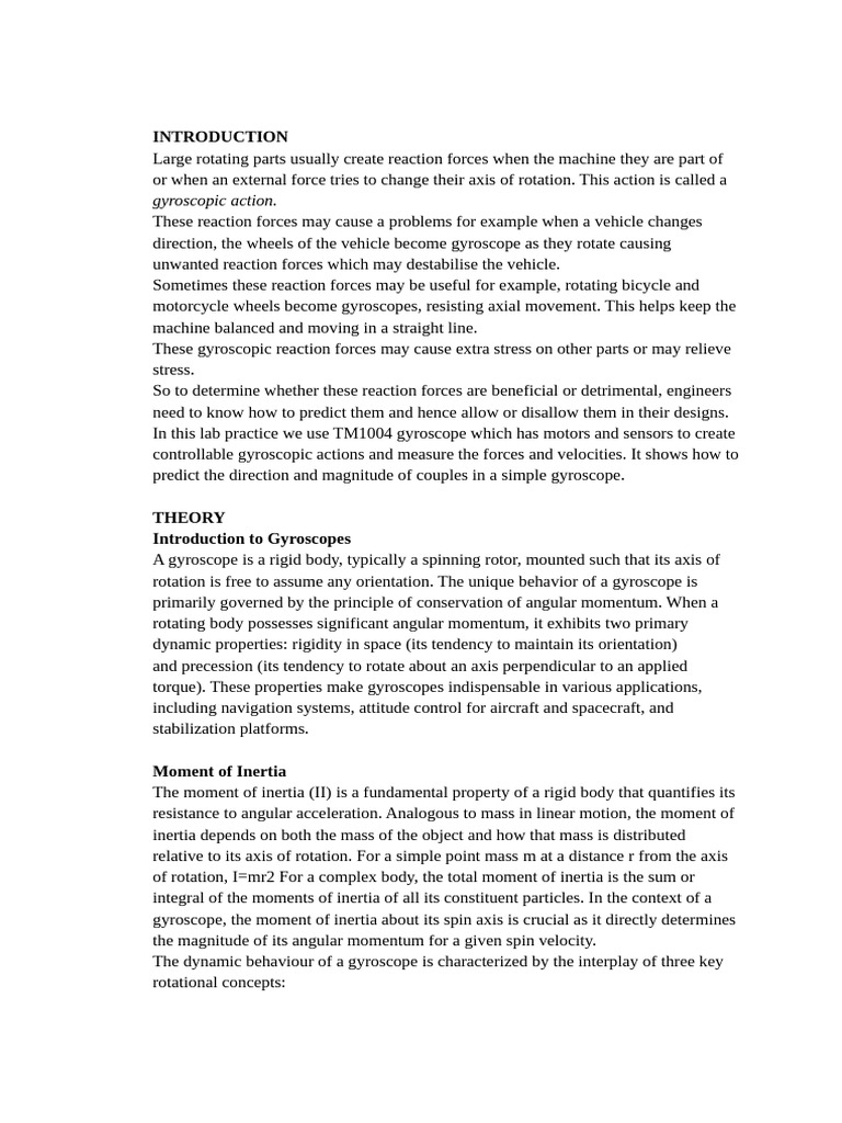 Introduction and Theory Mechanics of Machines | PDF | Rotation Around A ...