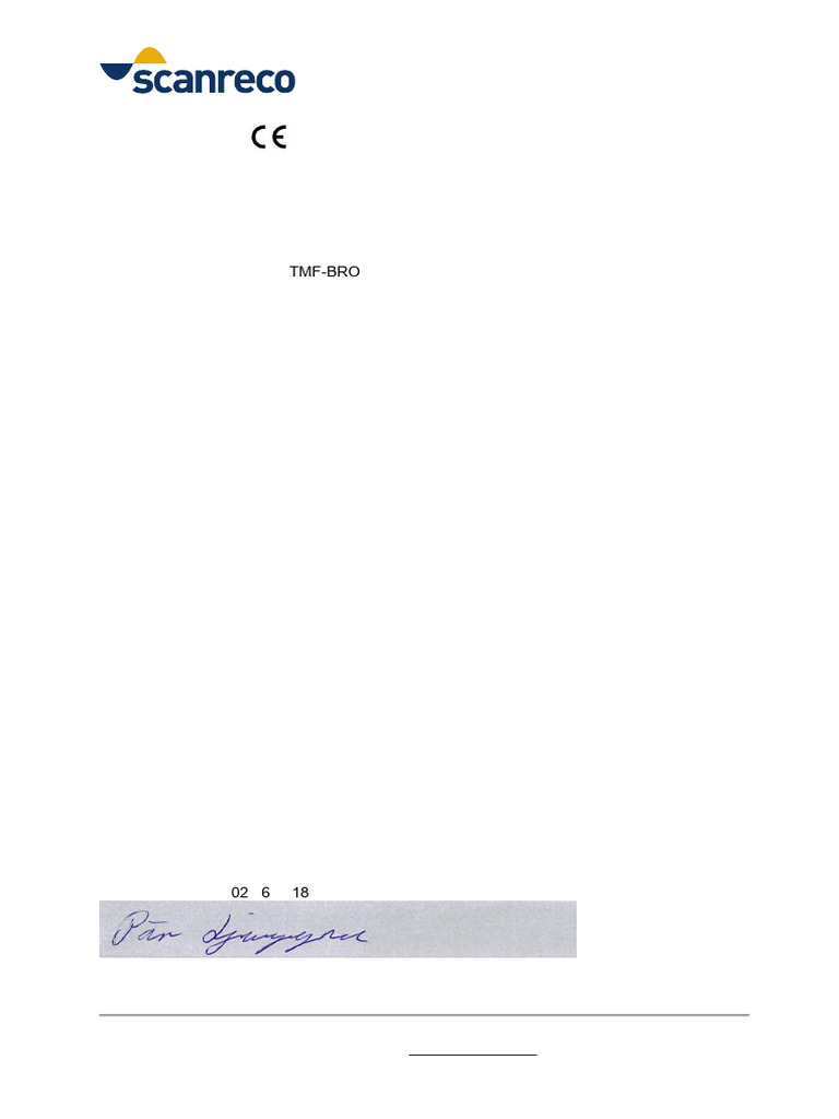 Certificate Declaration of Conformity G2B Fabercom RED SPA-TMF-BRO | PDF