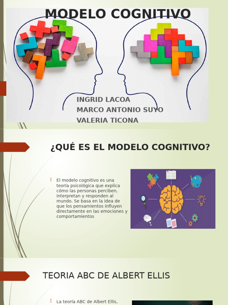 Modelo Cognitivo | PDF