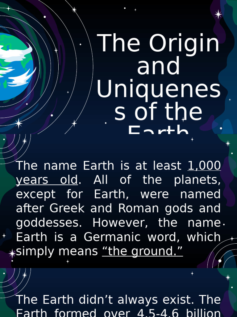 Lesson 3 The Origin and Structure of The Earth | PDF | Earth | Giant ...